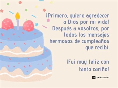 42 palabras y frases lindas de agradecimiento en tu cumpleaños Pensador