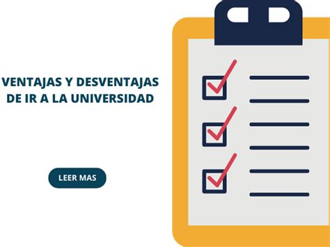 Ventajas Y Desventajas De Estudiar En Universidad Aprendelo