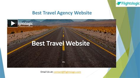 PPT Best Travel Agency Website PowerPoint Presentation Free To