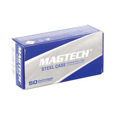 Magtech 9mm 115gr FMJ Steel Case Ammo The Mag Shack