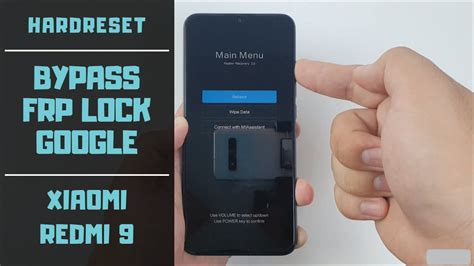 How To Hard Reset And Bypass FRP Lock Google Account Xiaomi Redmi 9