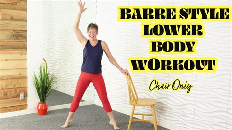 Lower Body Barre Workout Minute Cardio Boost Youtube