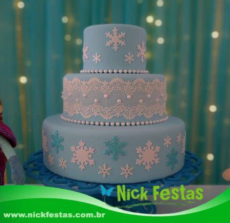 Bolo Cenográfico Frozen Nick Festas