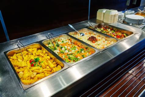 Self Service Restaurant Stock Photo Image Of Counter
