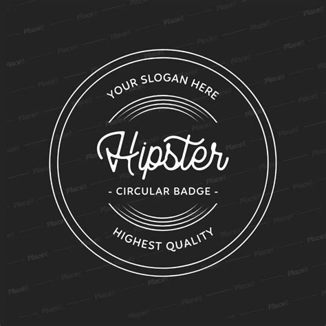 Circular Logos With Text