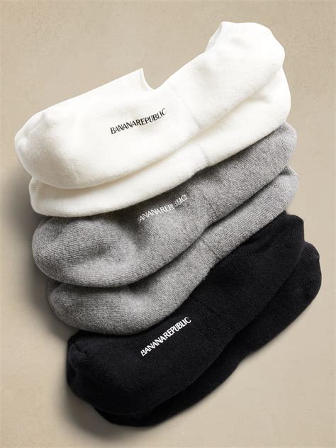 Perfect No Show Sock Pack Banana Republic