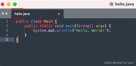 hello java 1 错误 类main是公共的 应在名为 main java 的文件中声明public class main { 1 个错误 java 类 main 是公共的