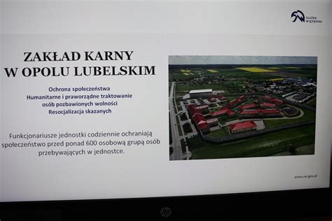 Odprawa roczna w Zakładzie Karnym w Opolu Lubelskim Służba Więzienna
