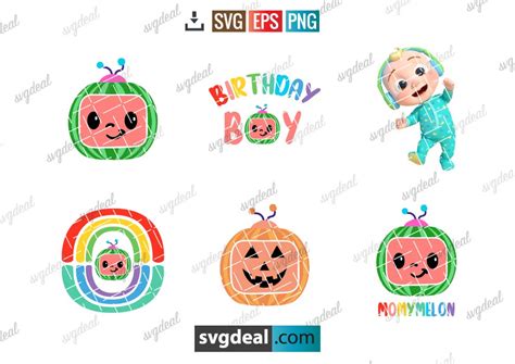 6 Free Cocomelon SVG Files For Your Cutting Machine Free SVG Files
