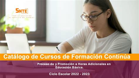 CATÁLOGO DE CURSOS DE FORMACIÓN CONTINUA PROMOCIÓN POR HORAS