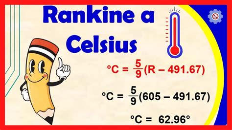 Convertir De RANKINE A Grados CELSIUS Ejemplos Resueltos Escalas