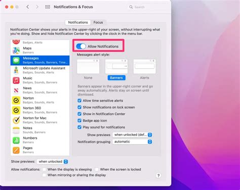 How To Turn Off IMessage Notifications On Mac Robots Net