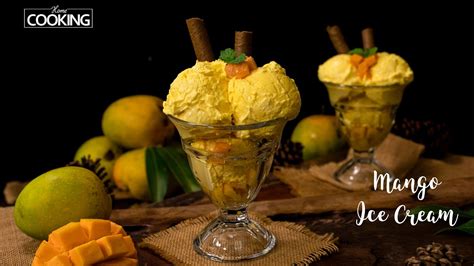 Mango Ice Cream Homemade Mango Ice Cream Delicious Mango Ice Cream