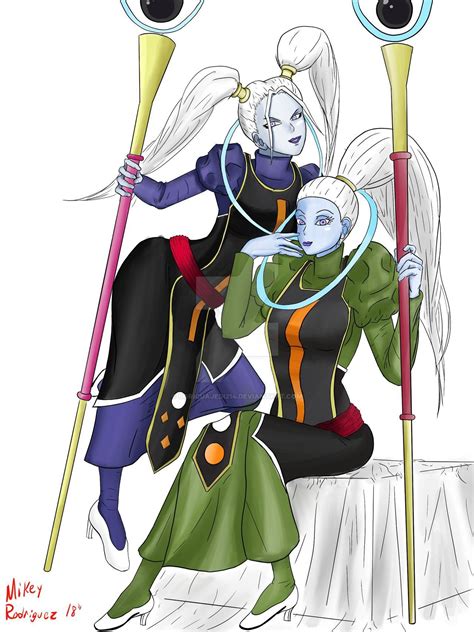 Marcarita And Vados By BoricuaJedi214 On DeviantArt Anime Dragon Ball