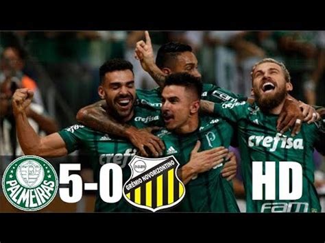 Palmeiras 5 x 0 Novorizontino HD 720p MASSACRE DO VERDÃO Melhores