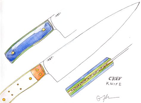 Blueprints Feder Knives Plantillas Cuchillos Cuchillos