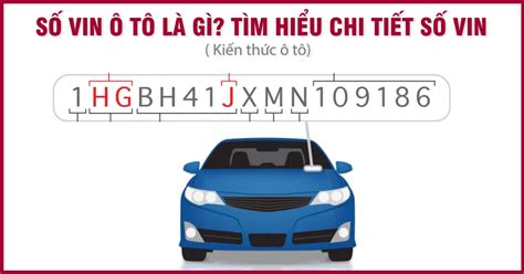 Số Vin ô tô là gì Cách đọc số Vin sao cho đúng Sontung Auto