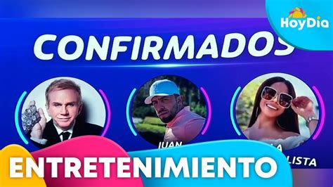 La Casa de los Famosos 3 Ellos son los nuevos confirmados Hoy Día