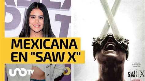 Renata Vaca Qui N Es La Actriz Mexicana Que Sale En Saw X Youtube