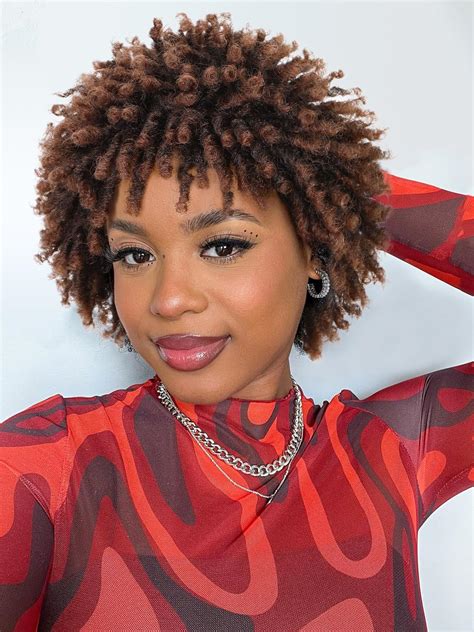 Amazon Lady Miranda Short Afro Dreadlock Wig Afro Curly Wig Short