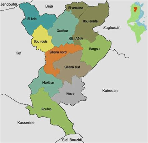 Siliana Geographie Future Zone Touristique