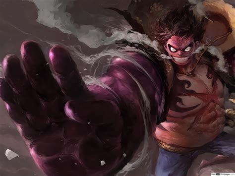 One Piece Luffy Gear 4 Wallpapers Top Free One Piece Luffy Gear 4