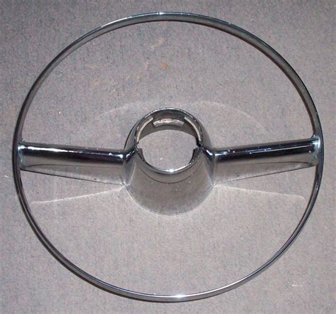 1953 1955 Cadillac DeVille Steering Wheel Horn Ring 1459581 Used OEM
