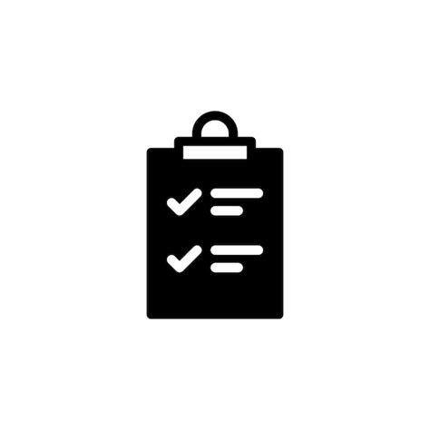Icono de casilla de verificación Vector Premium