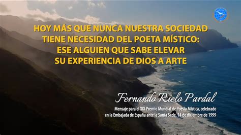 Actualidad de la Poesía Mística Spot XLII Premio Mundial Fernando