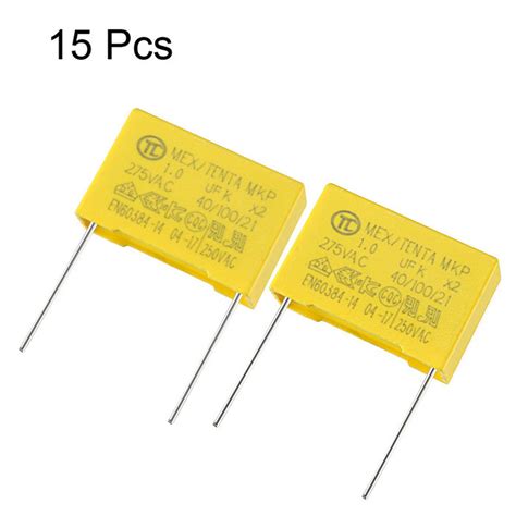 Sourcing Map Polypropyl Ne Film Condensateur Uf V X Mkp Pcs