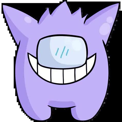 Wśród nas Gengar Darmowe kolorowanki do druku
