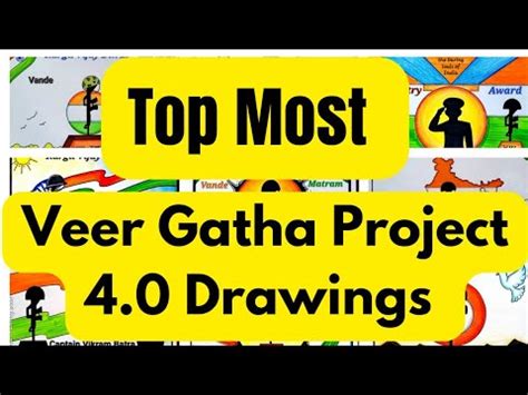 Veer Gatha Project Drawing Gallantry Award Winners Drawing Idea