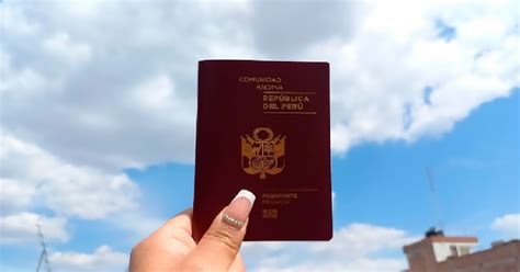 Cómo sacar el pasaporte por primera vez en Perú