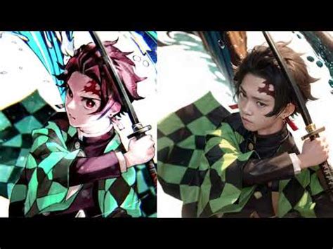 赛博Coser鬼灭之刃真人化Part1 AIコスプレ鬼滅の刃実写化Part1 AI Cosplay Demon Splayer