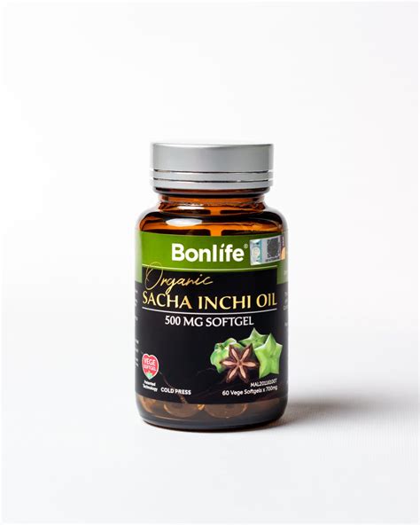 Bonlife Sacha Inchi Oil 500mg X 60 Vege Softgels Bonlife M Sdn Bhd