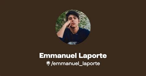 Emmanuel Laporte Instagram TikTok Linktree
