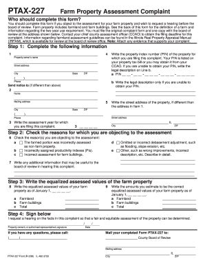 IL PTAX 227 1998 2024 Fill Out Tax Template Online