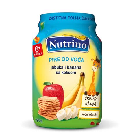 Nutrino Vo Ni Pire Jabuka Banana Sa Keksom G