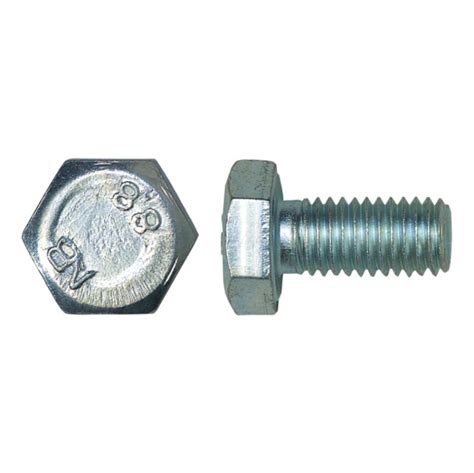 Acheter Vis tête hexagonale acier zingué 8 8 DIN 933 filetage total