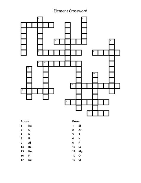 Crossword Puzzle Maker Words