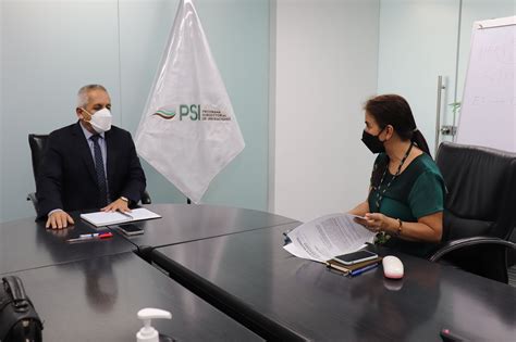 Director Ejecutivo del PSI sostuvo reunión de trabajo con la alcaldesa