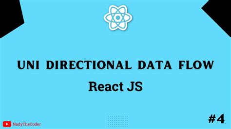 Uni Directional Data Flow In React Js React Js Part Youtube