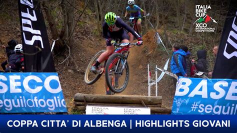 XCO Coppa Città di Albenga 2022 Highlights Giovani YouTube