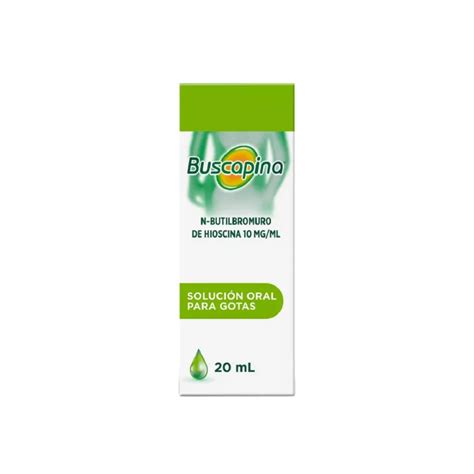 BUSCAPINA 10MG ML GOT ORAL X 20 ML N BUTILBROMURO DE HIOSCINA Farmagran