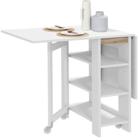 Mesa De Comedor Plegable Mesa De Cocina Plegable Con Alas Abatibles