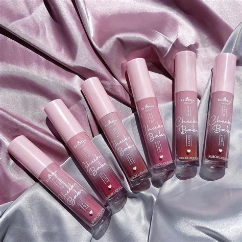 BLUSH líquido Italia Delux Maquillaje no comedogénico Productos