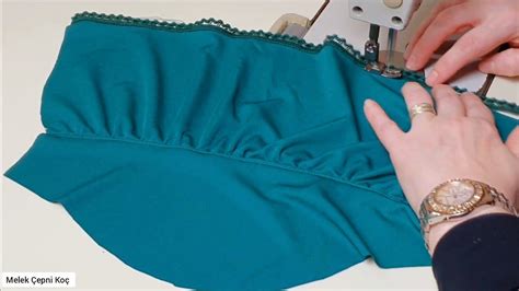 Penye Esnek Kumaştan 42 beden Elbise Kesimi Dikimi Dress Making