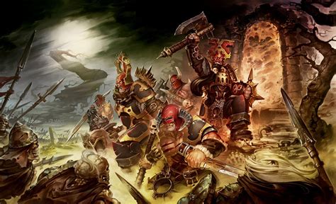 CHAOS BLOODBOUND Ageofsigmar Warhammer Art Fantasy Aos