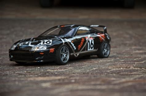 58392 Toyota Supra Drift From Federx Showroom Tamiya RC Radio
