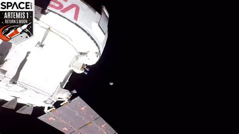 La Nave Espacial Artemis Orion Ve La Luna Por Primera Vez En Video